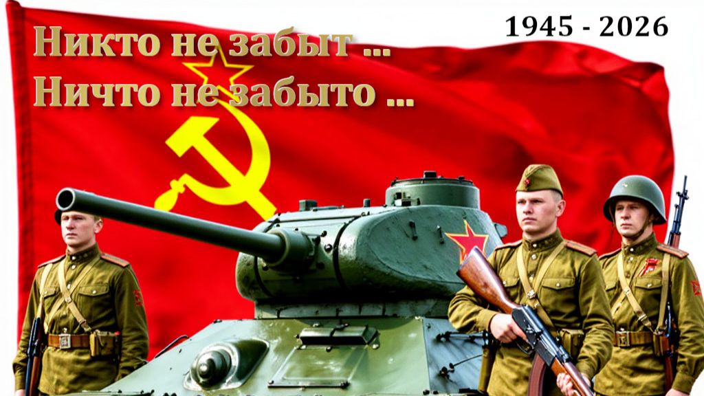 Ничей подвиг не забыт ...