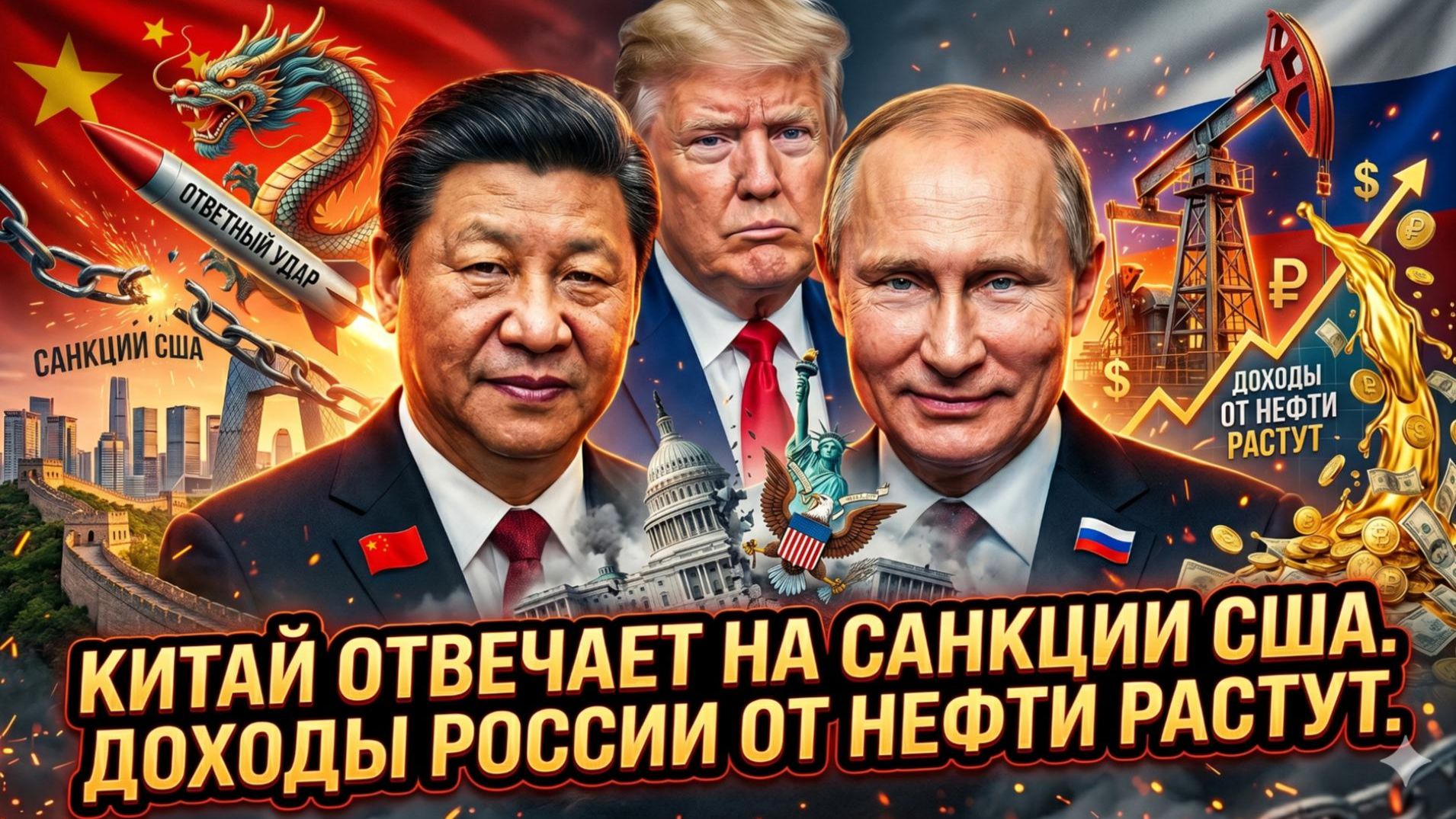 🚀 Меркурис и Христофороу | Пока Китай унижает США, Россия продает нефть по космическим ценам