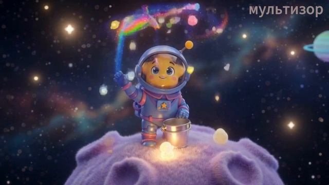 «Звёздная грядка Мультизор ✨ Сажаем звёзды и ловим космический попкорн!»