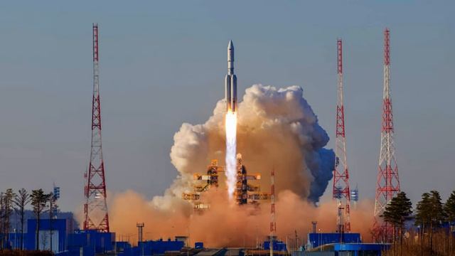 РН Ангара А5. Пуск с Космодрома Восточный.