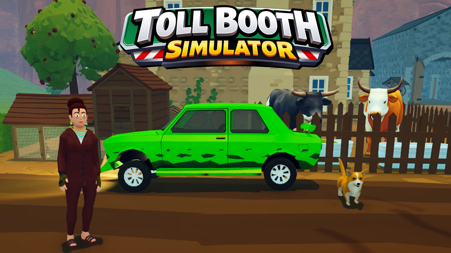 СЕМЬЯ, ДОМ, ВОРОВСТВО, ФЕРМА - Toll Booth Simulator #2