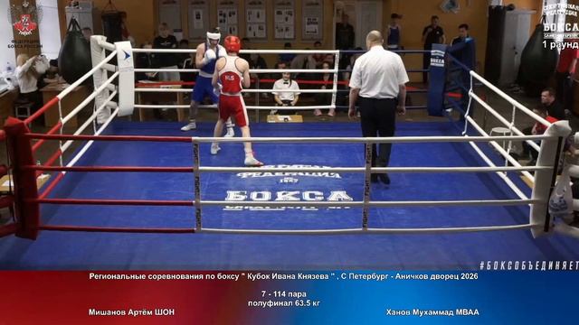 114 пф 63.5 кг Мишанов Артём ШОН Ханов Мухаммад МВАА