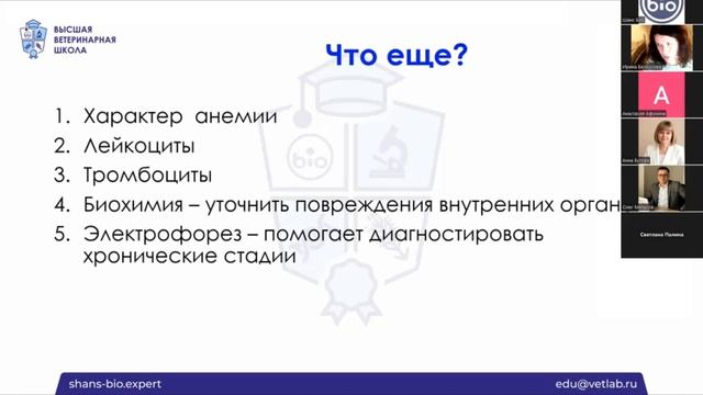 Изменения в анализах при кровепаразитарных заболеваниях