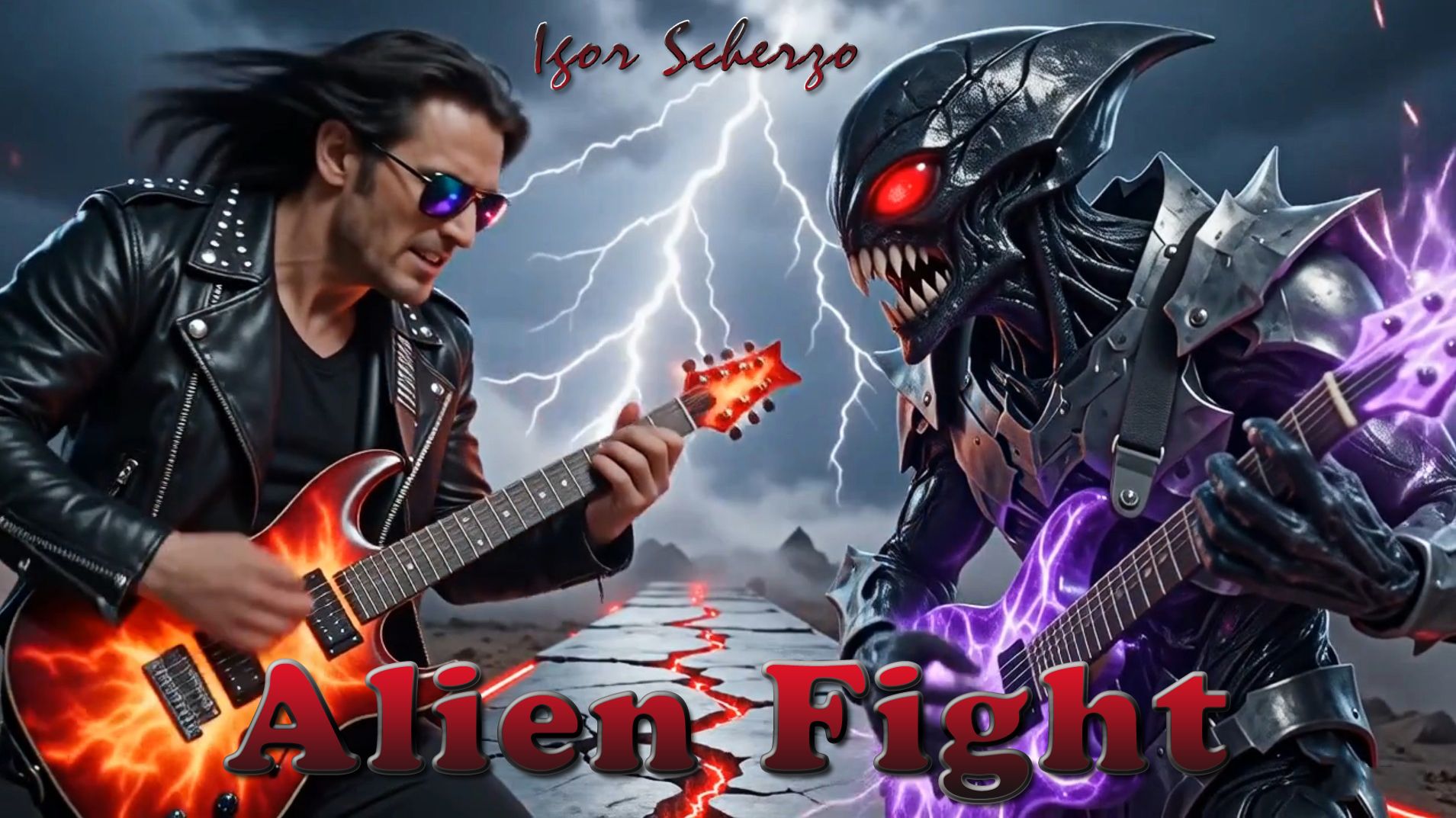 Игорь Скерцо - Битва с инопланетянами / Igor Scherzo - Alien Fight