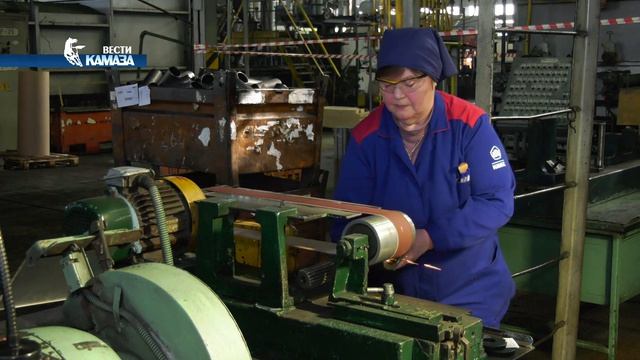 Ляля Мыльникова — контролёр по термообработке 5 разряда ОТК термогальванического производства КАМАЗа