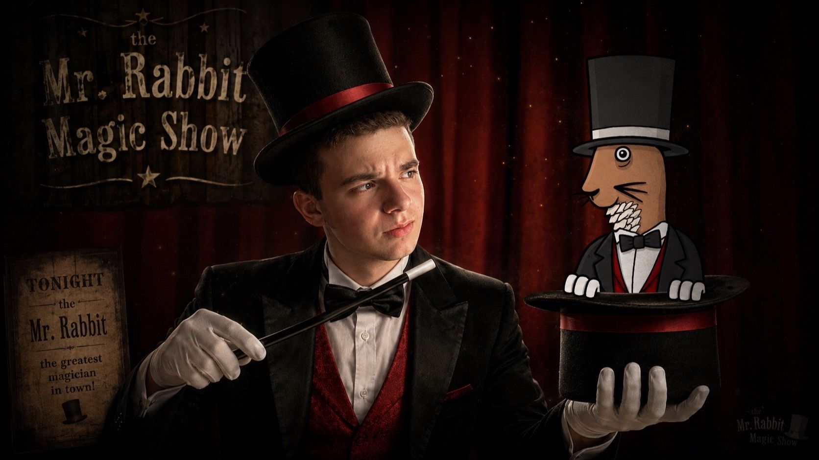 НЕМНОЖКО ФОКУСА➡️The Mr. Rabbit Magic Show