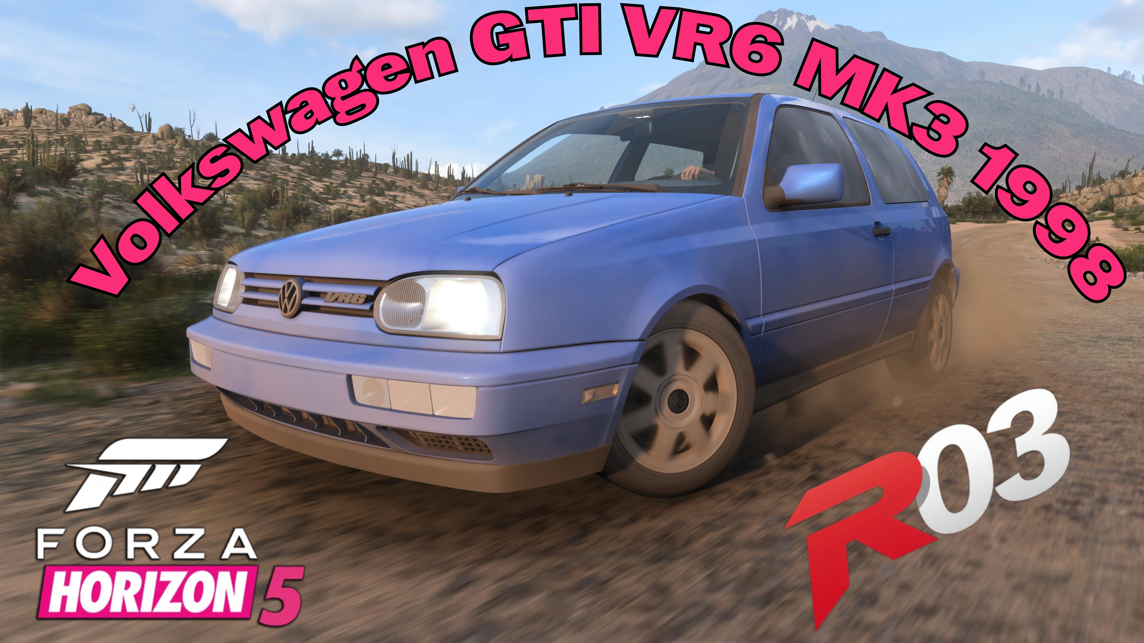 «Forza Horizon 5 — Культовый хот-хэтч: Volkswagen GTI VR6 MK3 1998!»