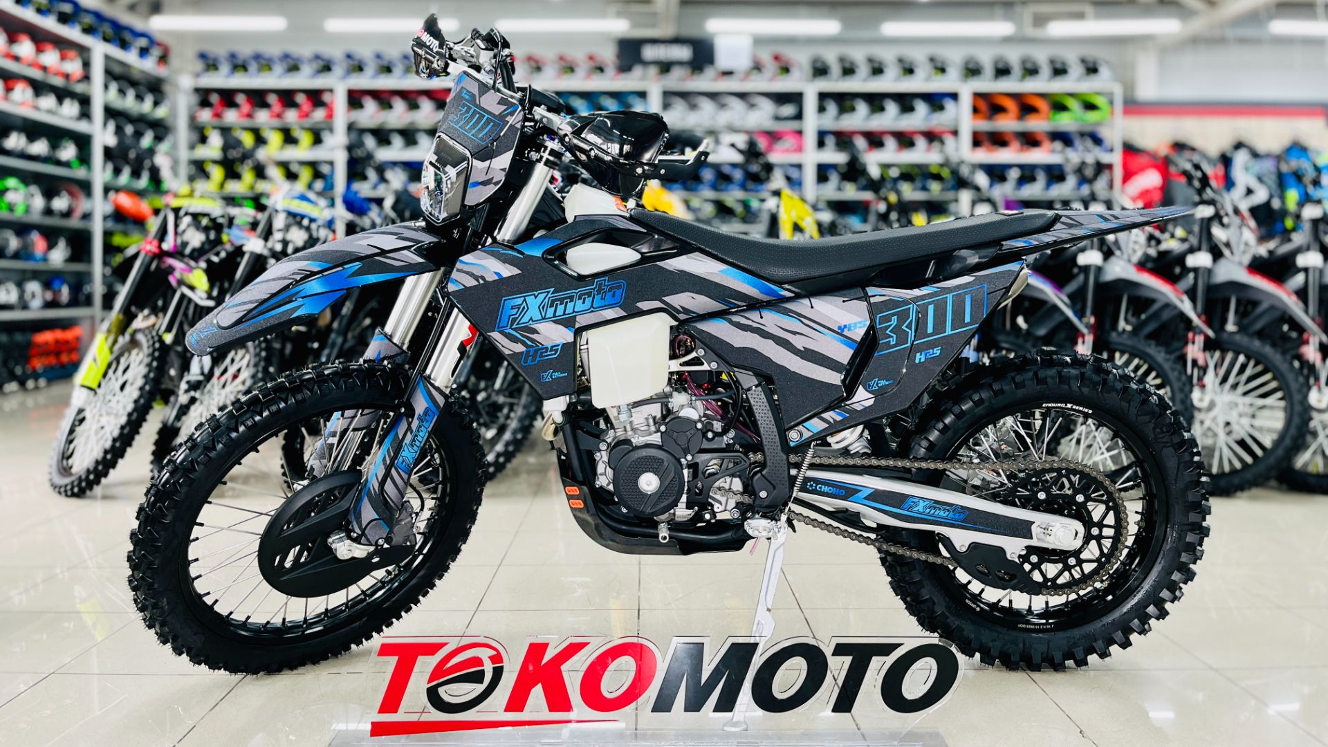 Мотоцикл эндуро FX MOTO H25 YBS-300 чёрный(2.0)