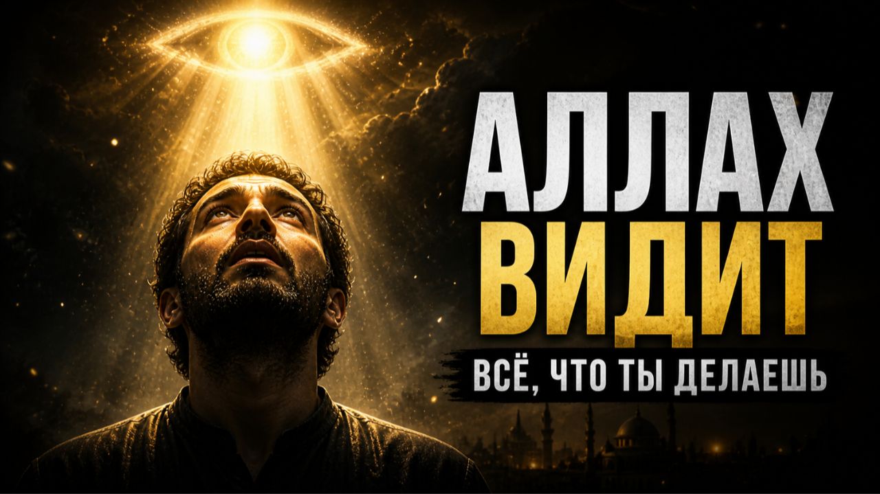 АЛЛАХﷻ ВИДИТ ВСЁ, ЧТО ТЫ ДЕЛАЕШЬ | Напоминание, которое изменит тебя