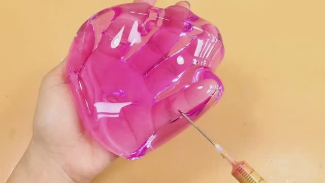Подборка видео с раскрашиванием слайма ★ASMR★ Самое приятное видео со слаймом!😍