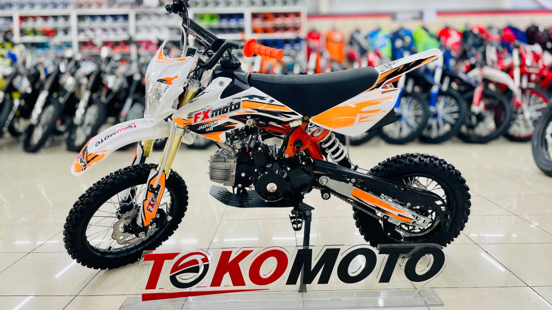Питбайк FX MOTO JUNIOR 110 оранжевый