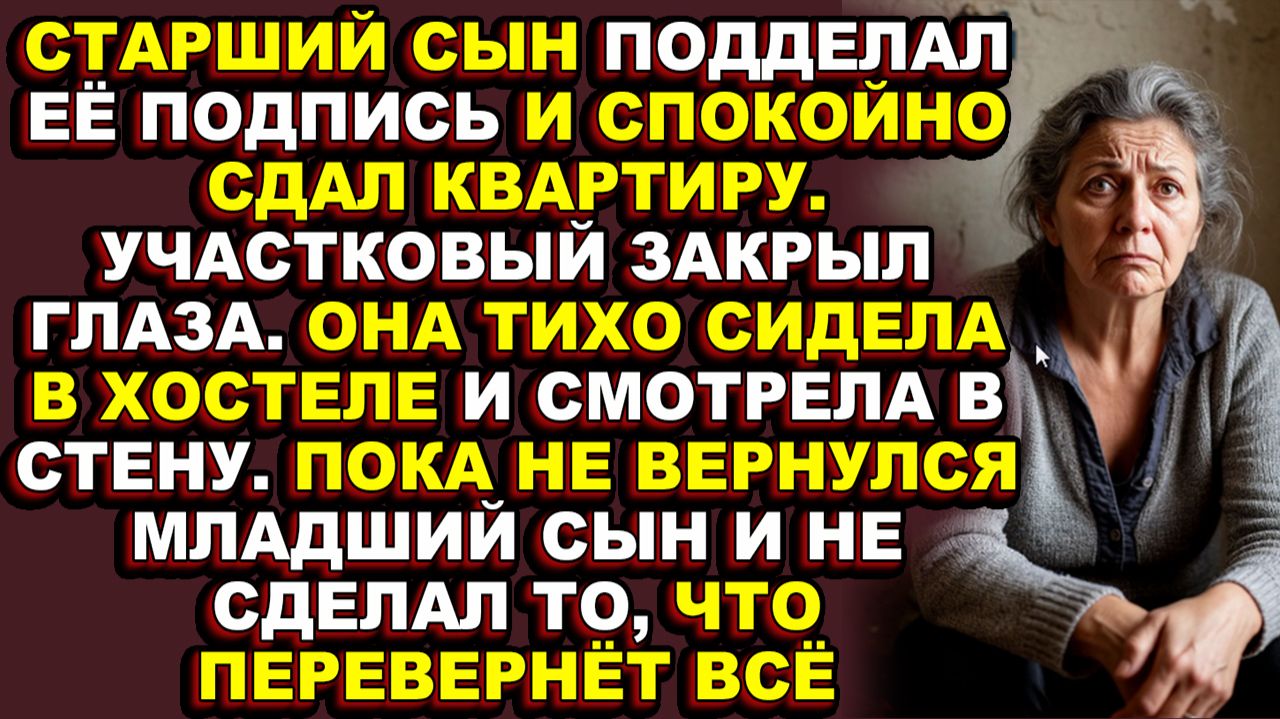 Истории из жизни|Она пять лет платила за сына кредит, а он за это выгнал её из квартиры|Аудио расска