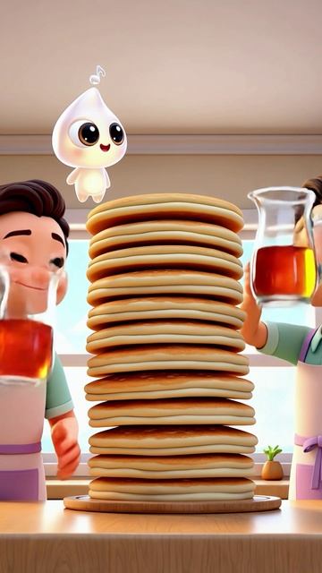 Луми - Блинчики! Вся семья спешит на завтрак!🥞