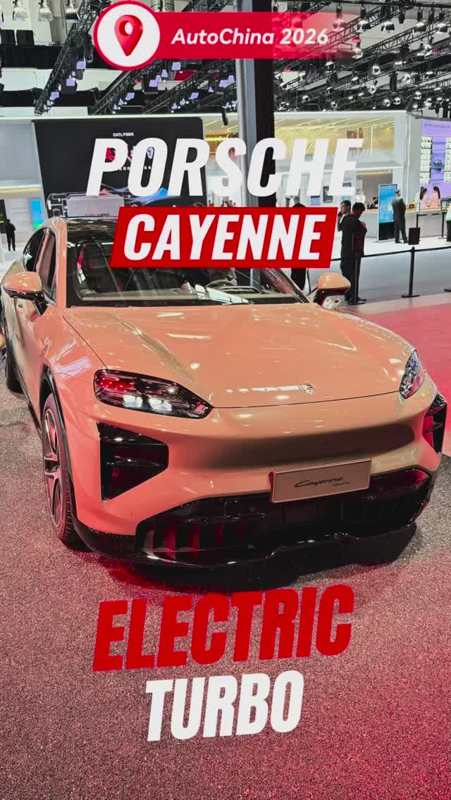 Мировая премьера Porsche Cayenne Electric Turbo — самого мощного Porsche | Пекинский автосалон 2026