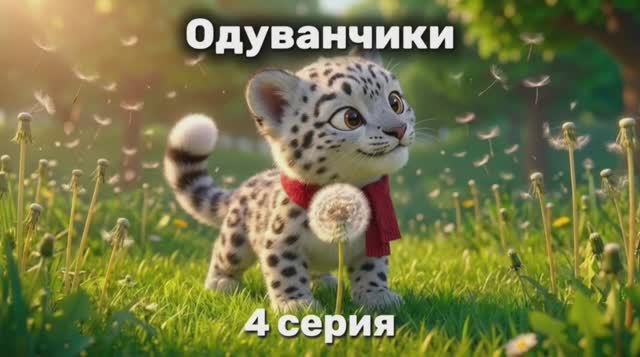 Одуванчики | 4 серия | Барс Цап - мультики для детей 1-6 лет