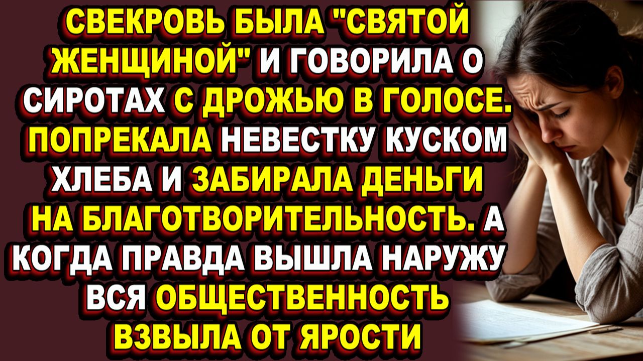 Истории из жизни|Свекровь творила добро на камеру и уничтожала невестку в жизни|Аудио рассказы|Аудио