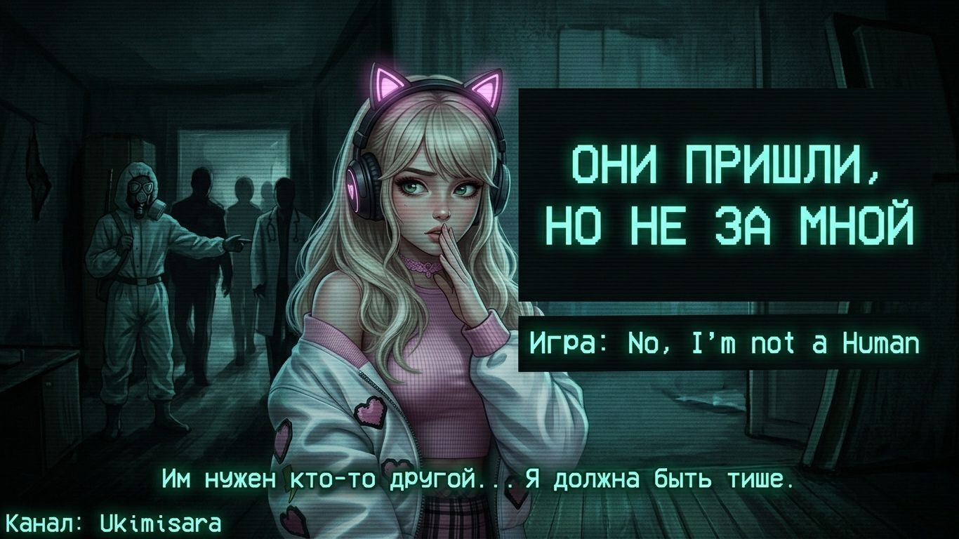 Они пришли, но не за мной | Прохождение No, I’m not a Human #2 #gaming