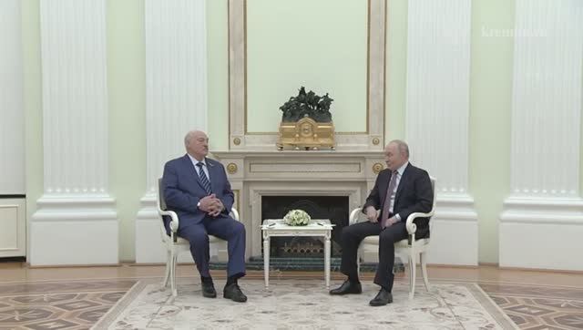 Владимира Путина с Президентом Белоруссии Александром Лукашенко, Кремль, 8 мая 2026 года