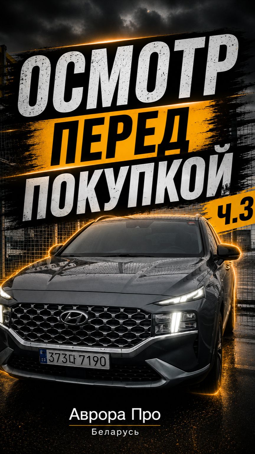 Santa Fe из Кореи в Беларусь - смотрим авто вживую. часть 3 #автоизкореичасть 3 #автоизкореи