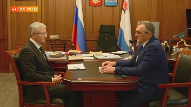 ПЕРСПЕКТИВЫ РАЗВИТИЯ ТИГИЛЬСКОГО ОКРУГА ОБСУДИЛ ГЛАВА АНДРЕЙ ПРИГОРЯНУ С ГУБЕРНАТОРОМ КАМЧАТКИ