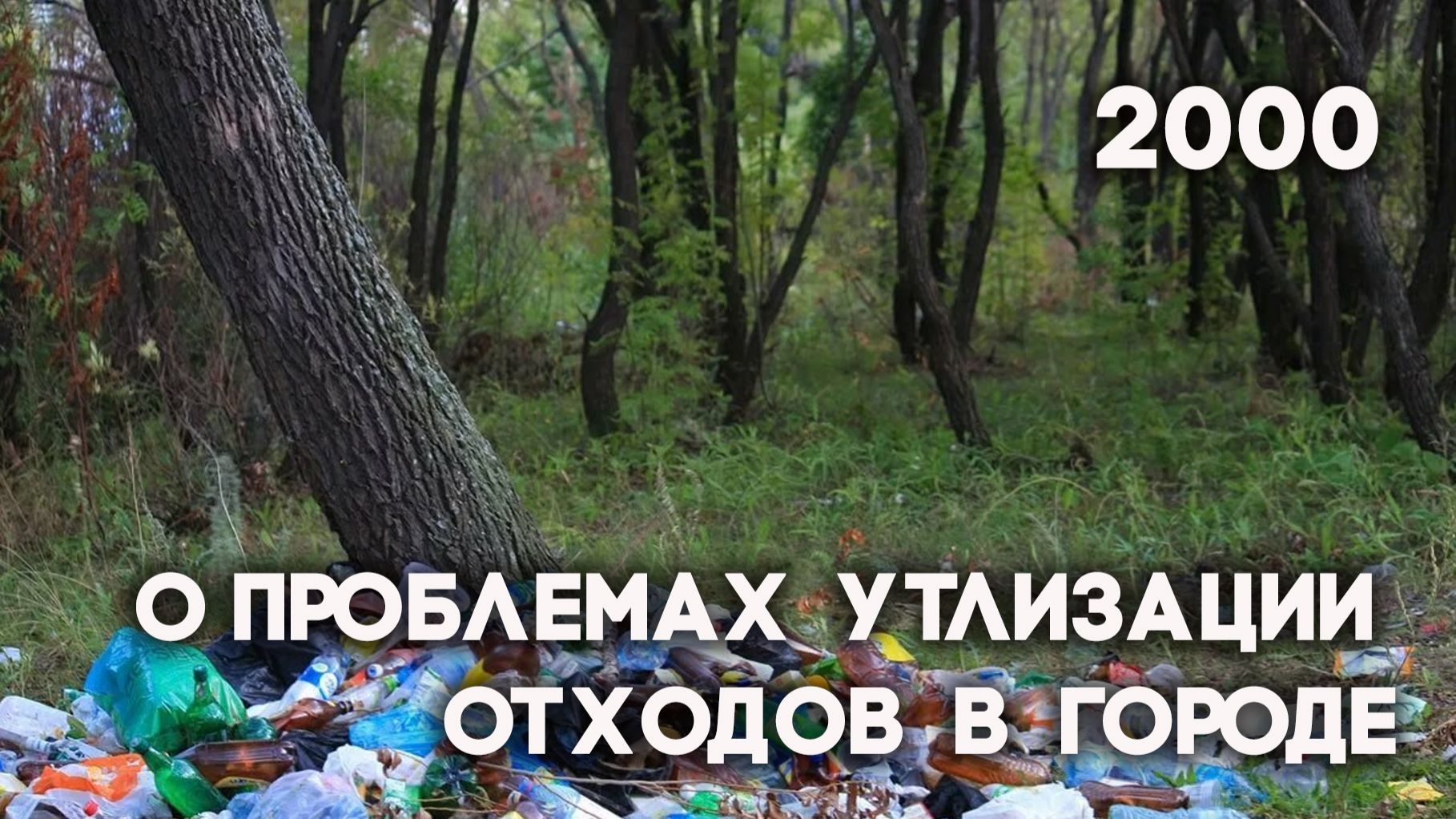 Антенна-5 | Кулебаки | Ситуация с утилизацией отходов. 2000 г.