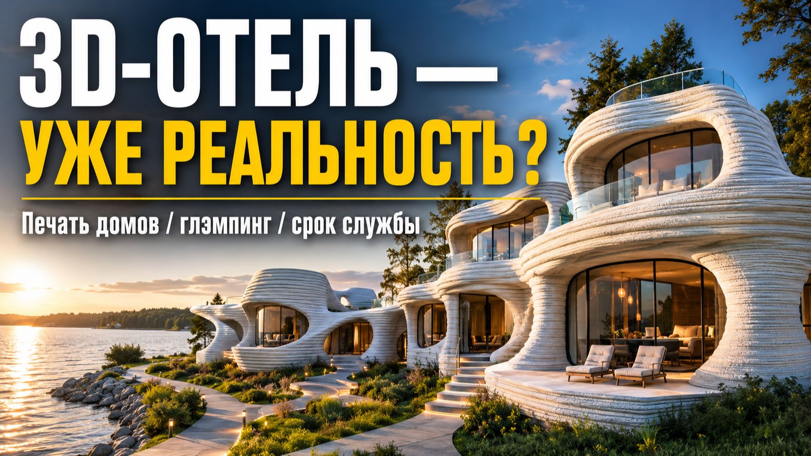 3D-дом в ипотеку? Срок службы 150 лет, фасады и будущее технологии