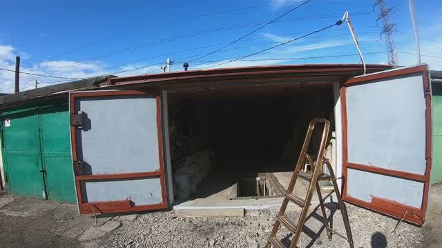 Замена гаражных ворот. 11 часть. 08.05.2026 г.