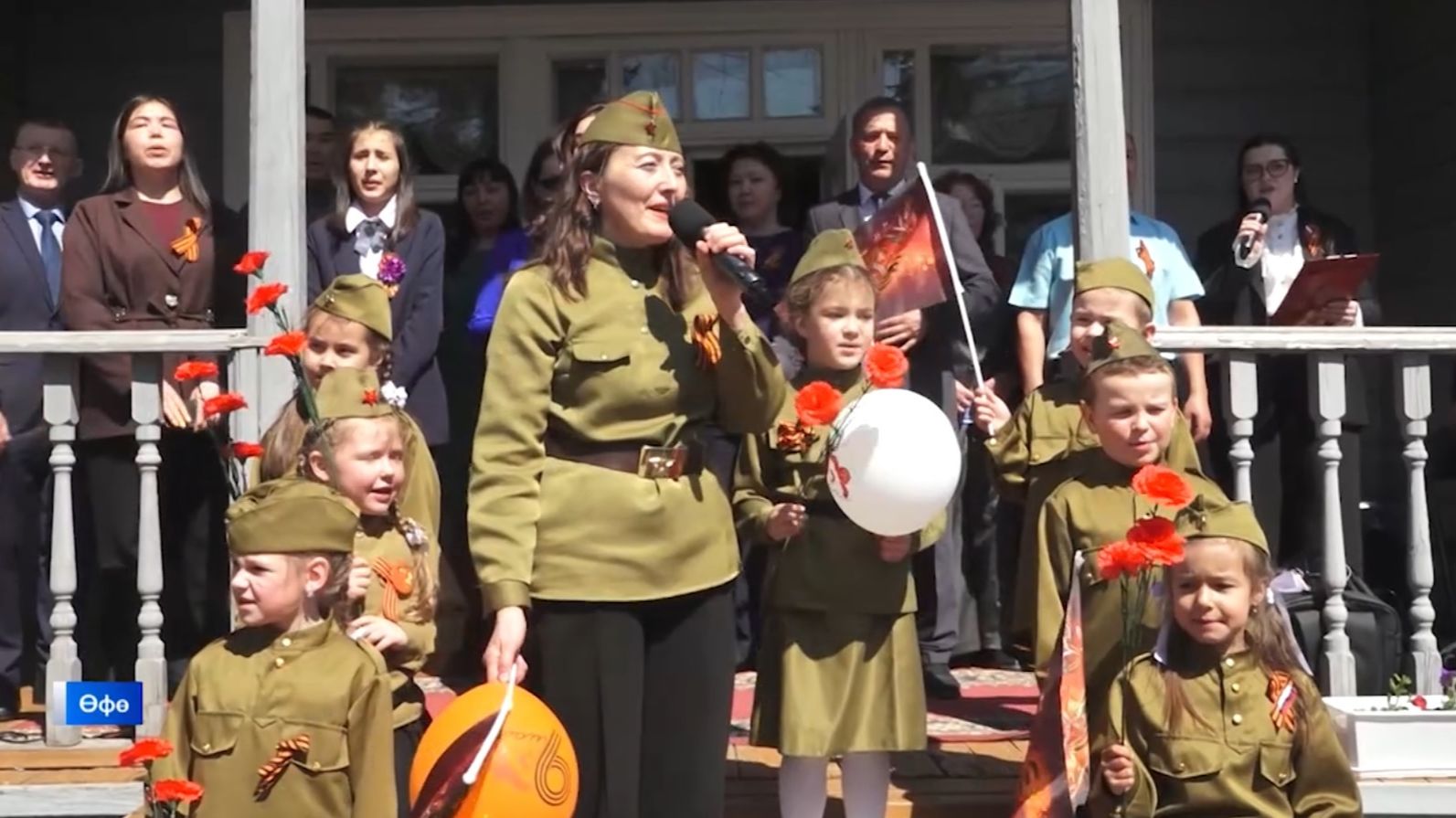 "Катюша" патриотик акцияһы йыр-моң һөйөүселәрҙе бергә йыйҙы