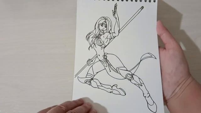 Обзор раскраски Mortal Kombat.