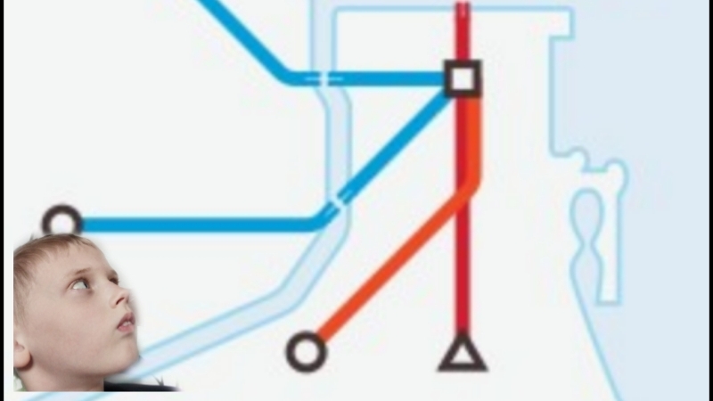 Радужные линии Чикаго! Mini Metro |7|