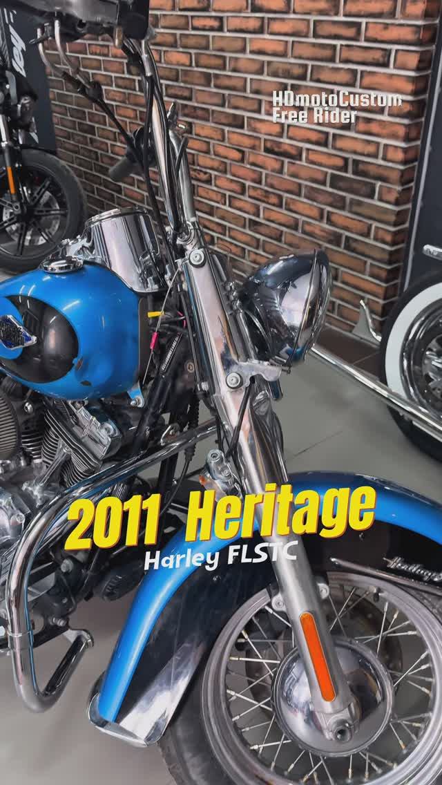 Харлей Heritage 2011: готовим «железного коня» к службе у батюшки Петра #heritage