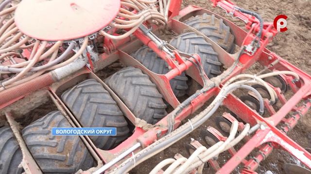 В колхозе "Новленский" продолжается посевная