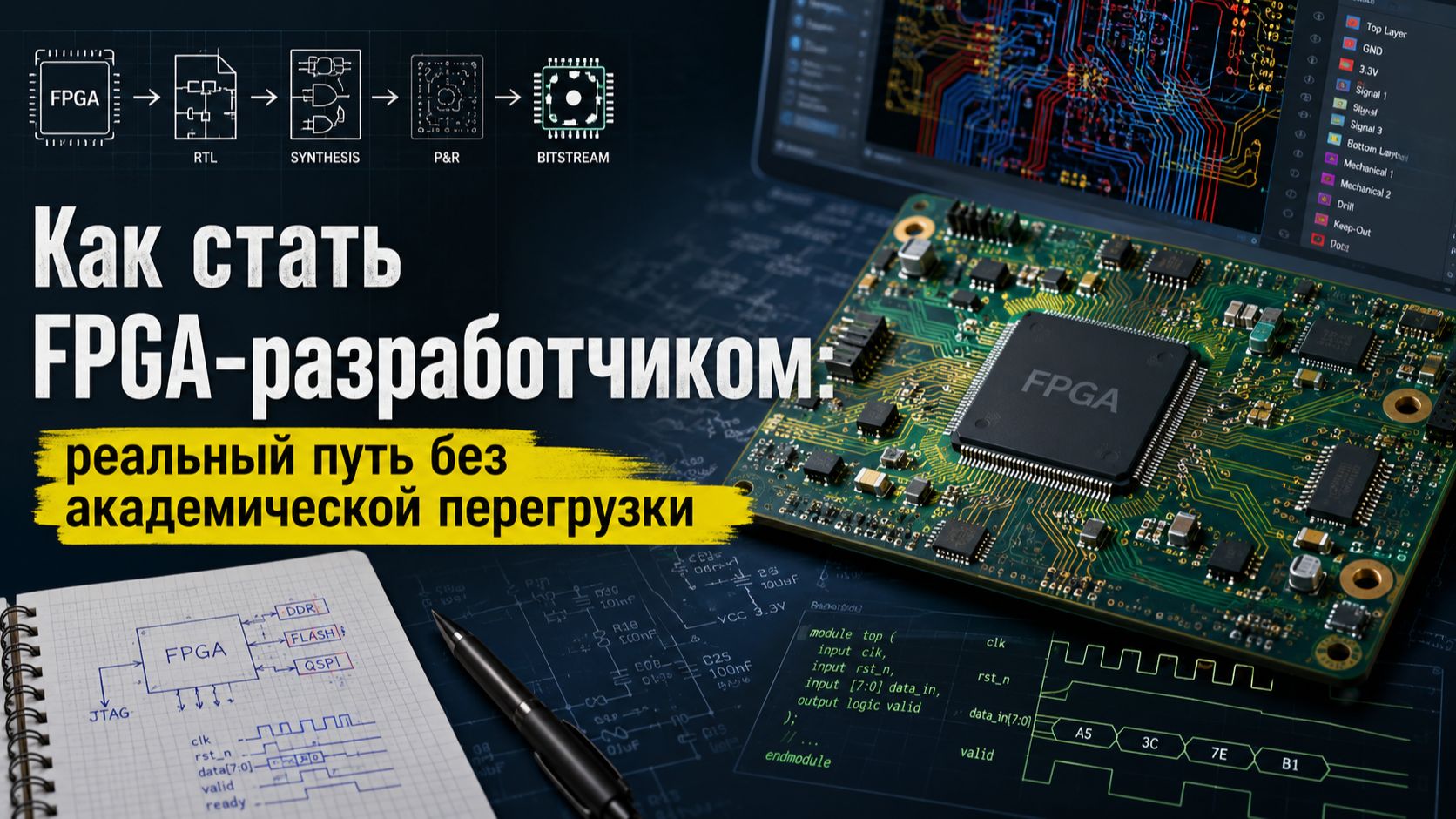 ПЛИС: сколько зарабатывают, как начать с нуля и не утонуть в сложности