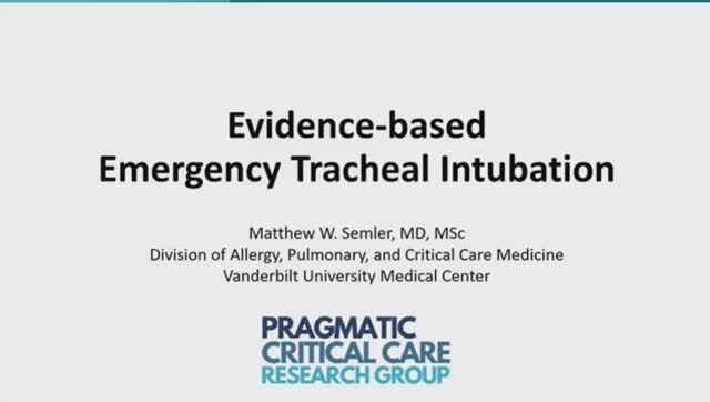 Airway management ISICEM 45