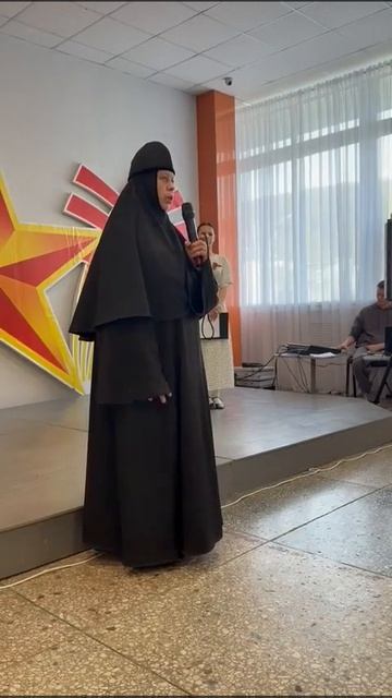 Слово инокини Марии (Воробьёвой) на открытии выставки о великом подвиге в пгт. Кавалерово