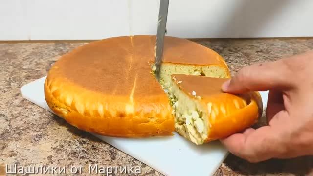Мясной пирог на скорую руку.