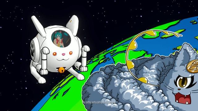 Miku Hatsune - Nyan Cat 4K