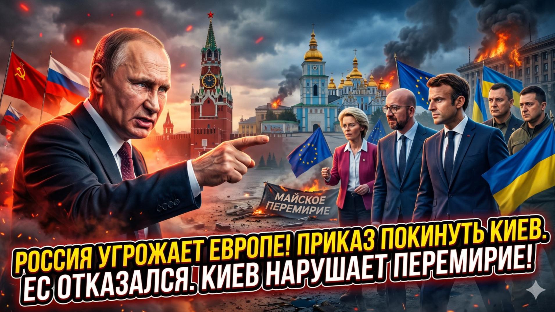💣Меркурис | Тройной удар: Ультиматум России, позор ЕС и предательство Киева. Перемирие сорвано