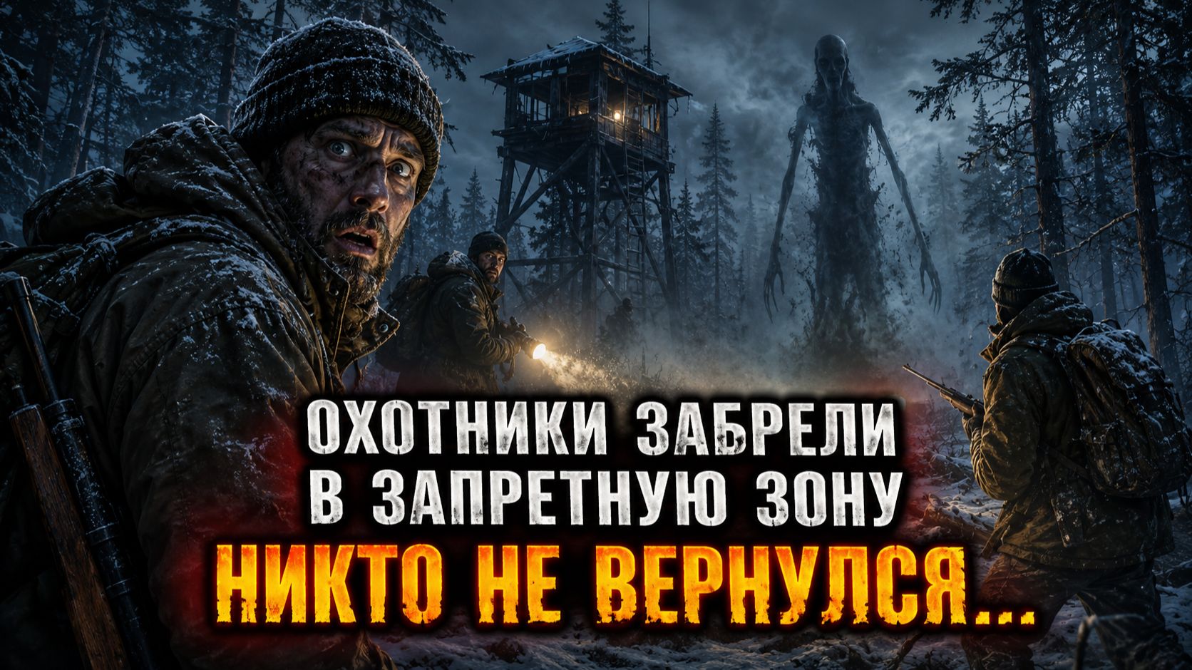 Охотники Забрели в Запретную Зону. Никто Не Вернулся... Страшные Истории На Ночь. Таежные Истории