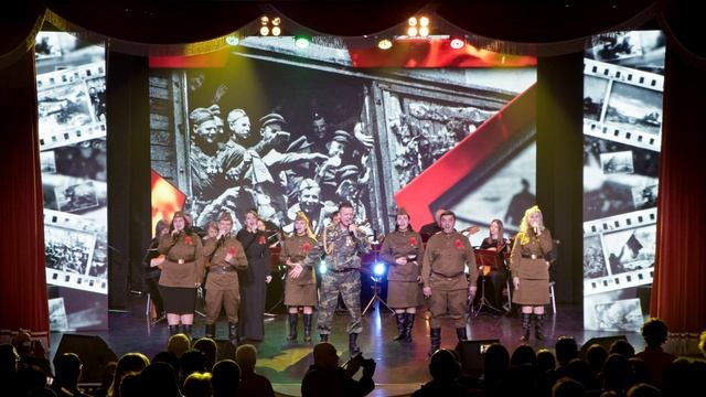 Артисты КДК и «Самоцвет Сибири»_«День Победы»