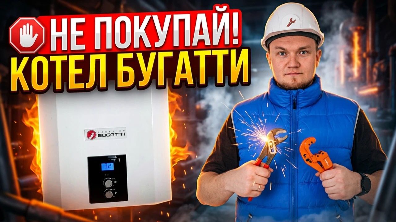 Котел БУГАТТИ или Federica Bugatti Стоит брать? / Честный обзор!