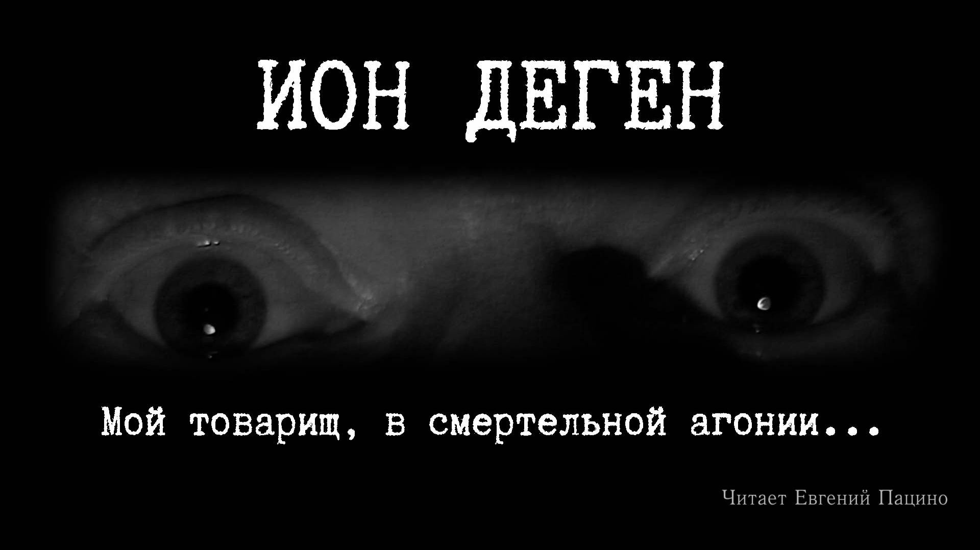 Ион Деген - Мой товарищ,.. (чит. Пацино Евгений)