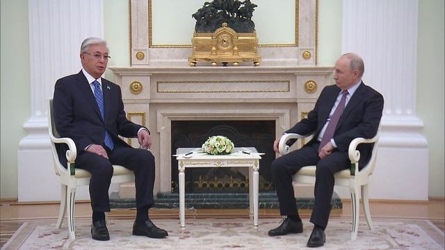 Владимир Путин принял в Кремле Президента Казахстана Касым-Жомарта Токаева, 8 мая 2026 года