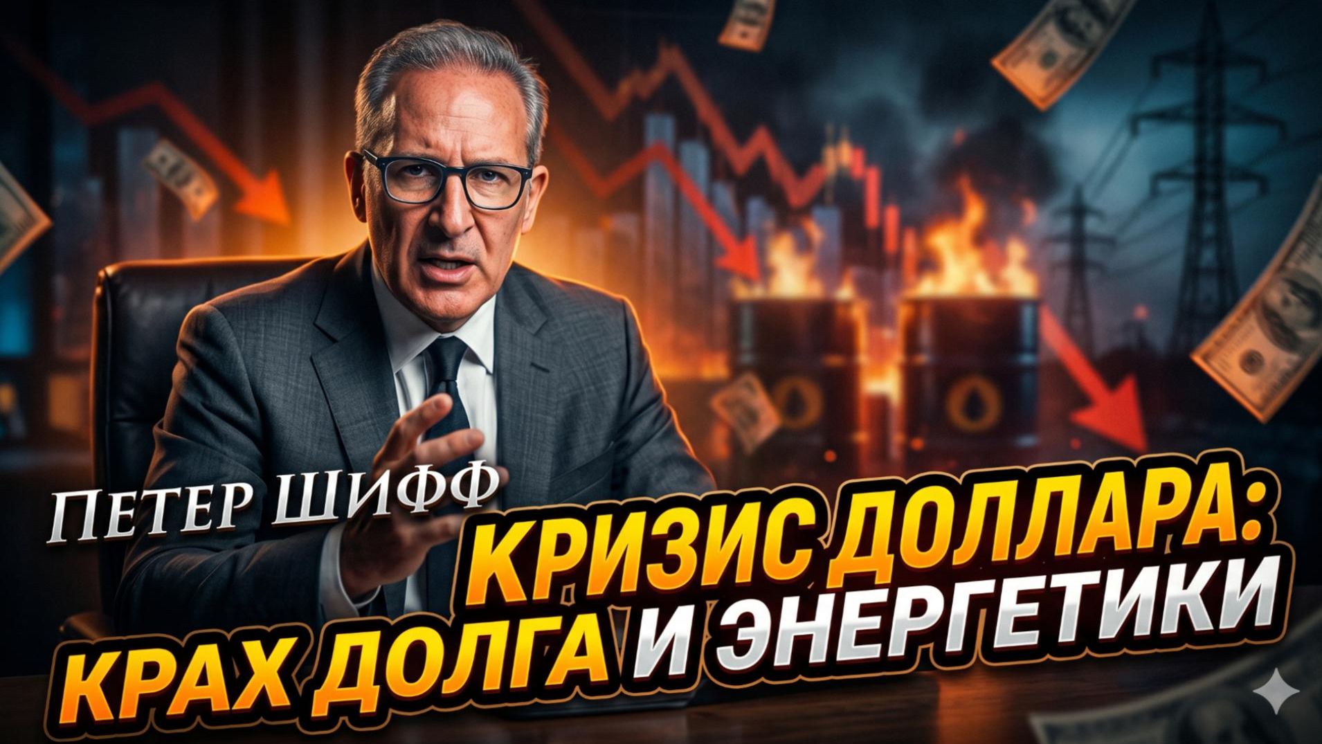 💵 Питер Шифф | Крах неминуем: как долговой и энергетический кризисы разорвут США на части