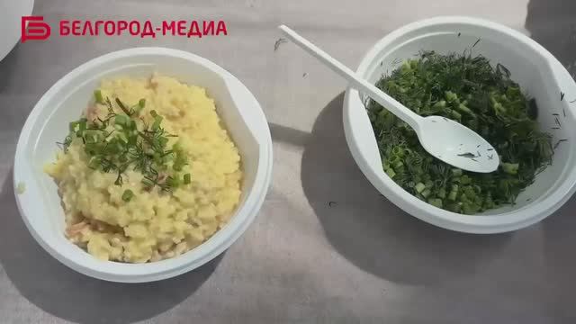В День Победы для жителей и гостей Белгорода организовали раздачу настоящей солдатской каши