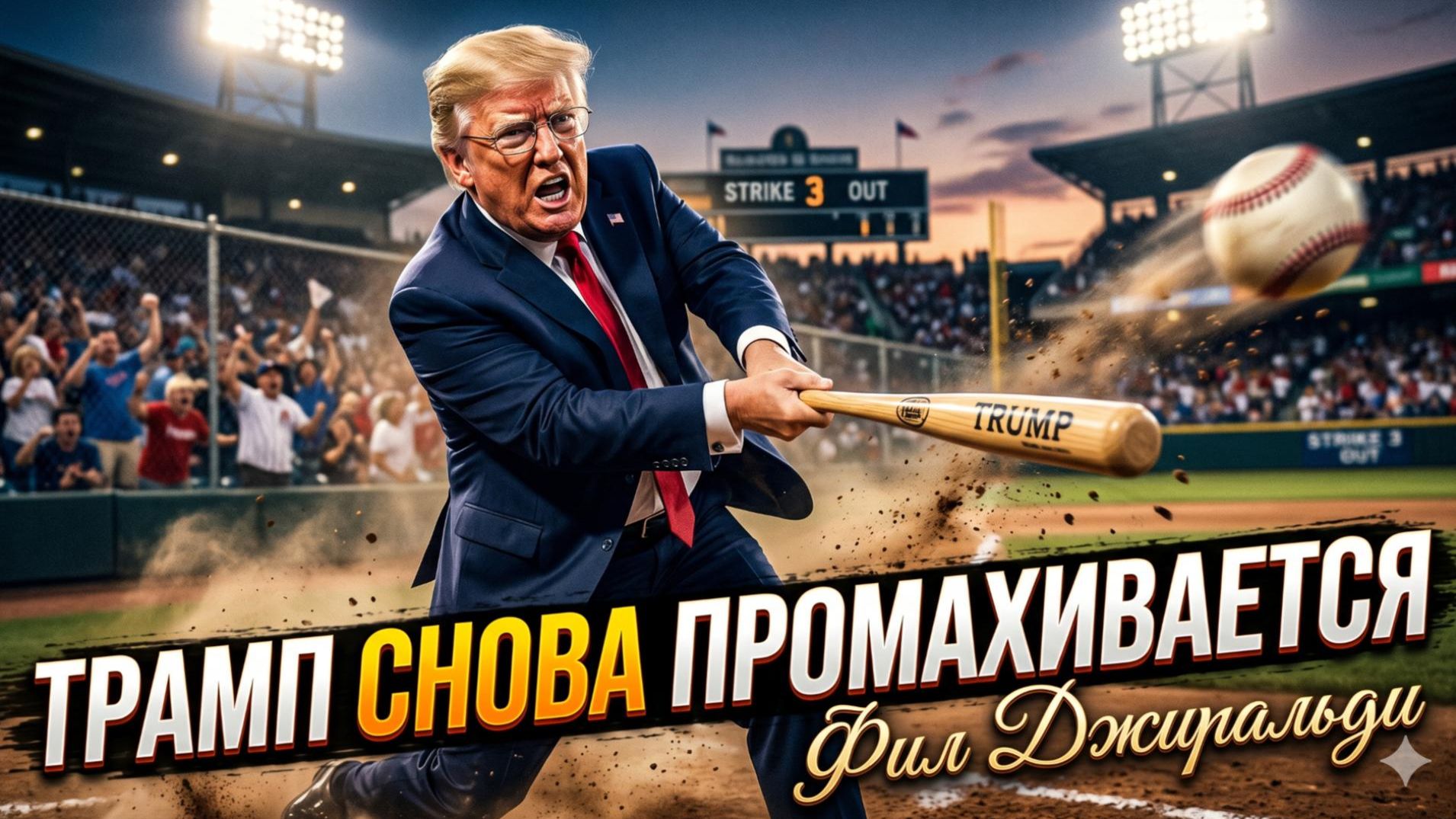 🎯Фил Жиральди | «Мимо кассы»: очередной удар Трампа в штангу
