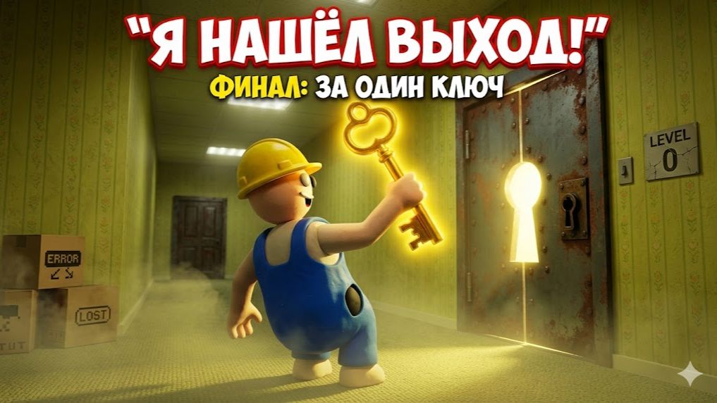 Попытка №1 ВЫЙТИ ИЗ BACKROOMS В SOS OPS С Лёхой (Он Слился по делам)
