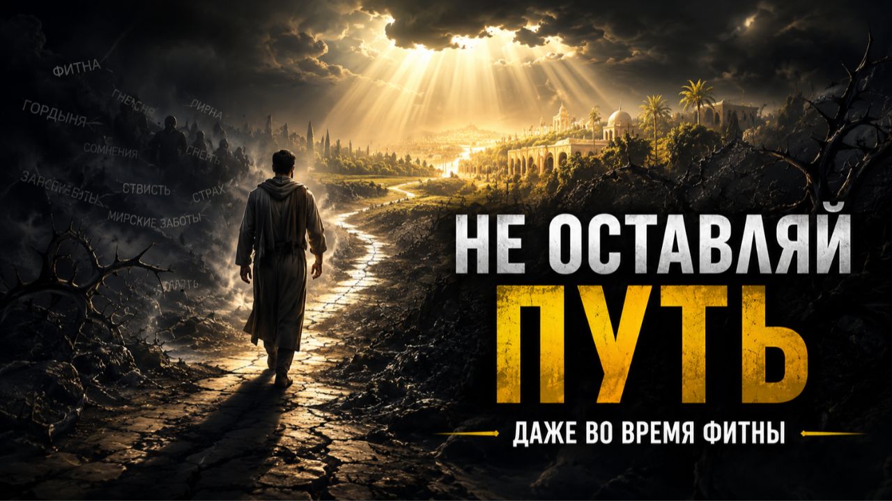 Не оставляй этот путь | Сохбет о верности, терпении и любви ради Аллаха ﷺ