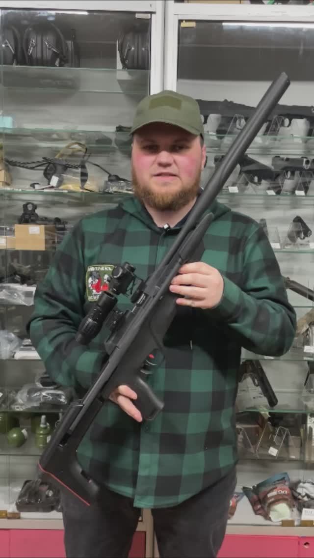 Винтовка пневматическая (ПП) Stalker S900SR с боковым взводом, калибр 4.5 мм, 3Дж, пластик