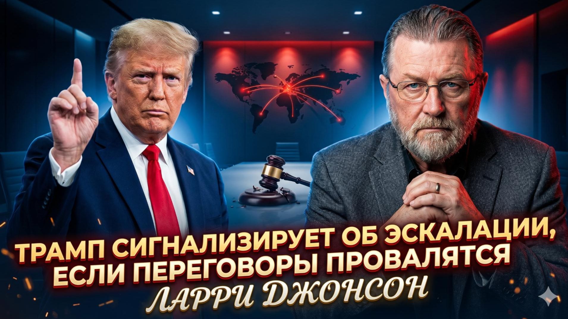 Ларри Джонсон | Трамп сигнализирует об эскалации, если переговоры провалятся